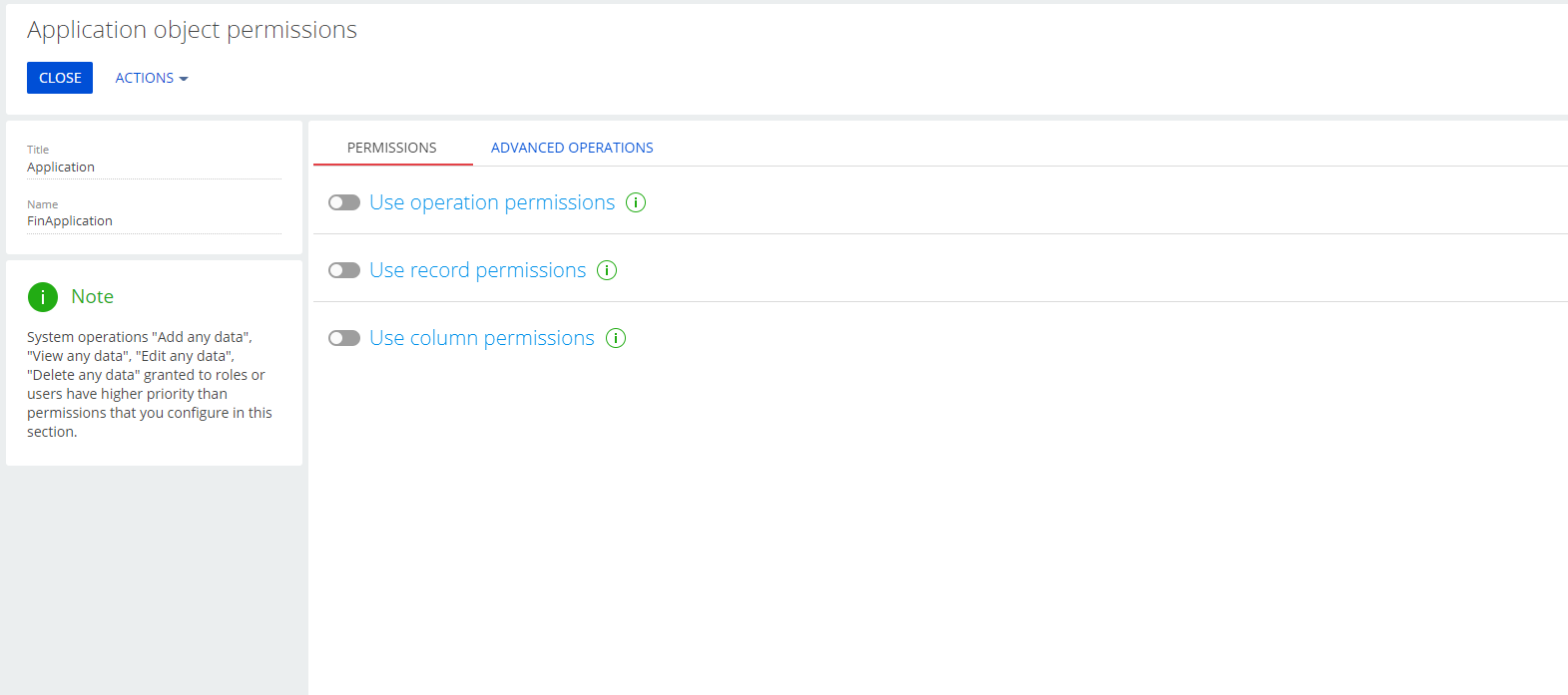 Object Permissions Are Not Updated Community Creatio 